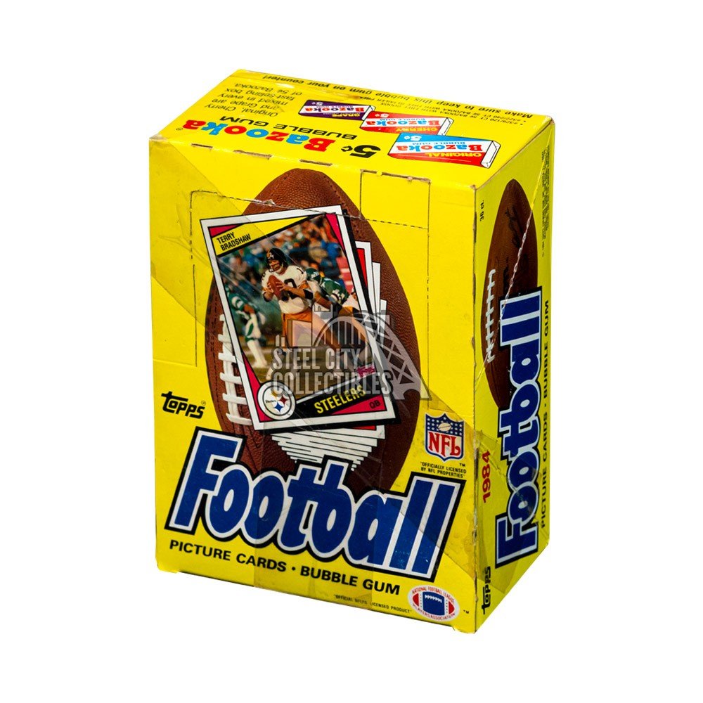 1984 Topps Football Wax Box | Steel City Collectibles