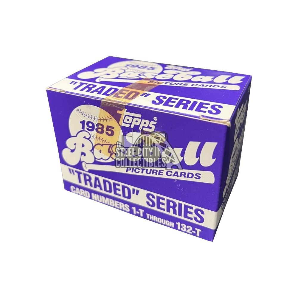1985 Topps Traded Baseball Set | Steel City Collectibles