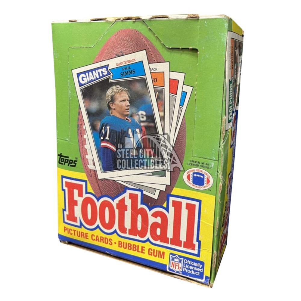 1987 Topps Football Wax Box | Steel City Collectibles