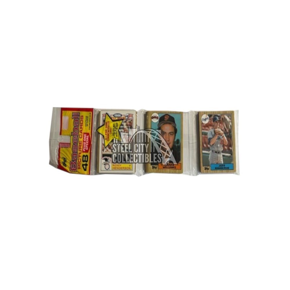 1987 Topps Baseball Rack Pack | Steel City Collectibles