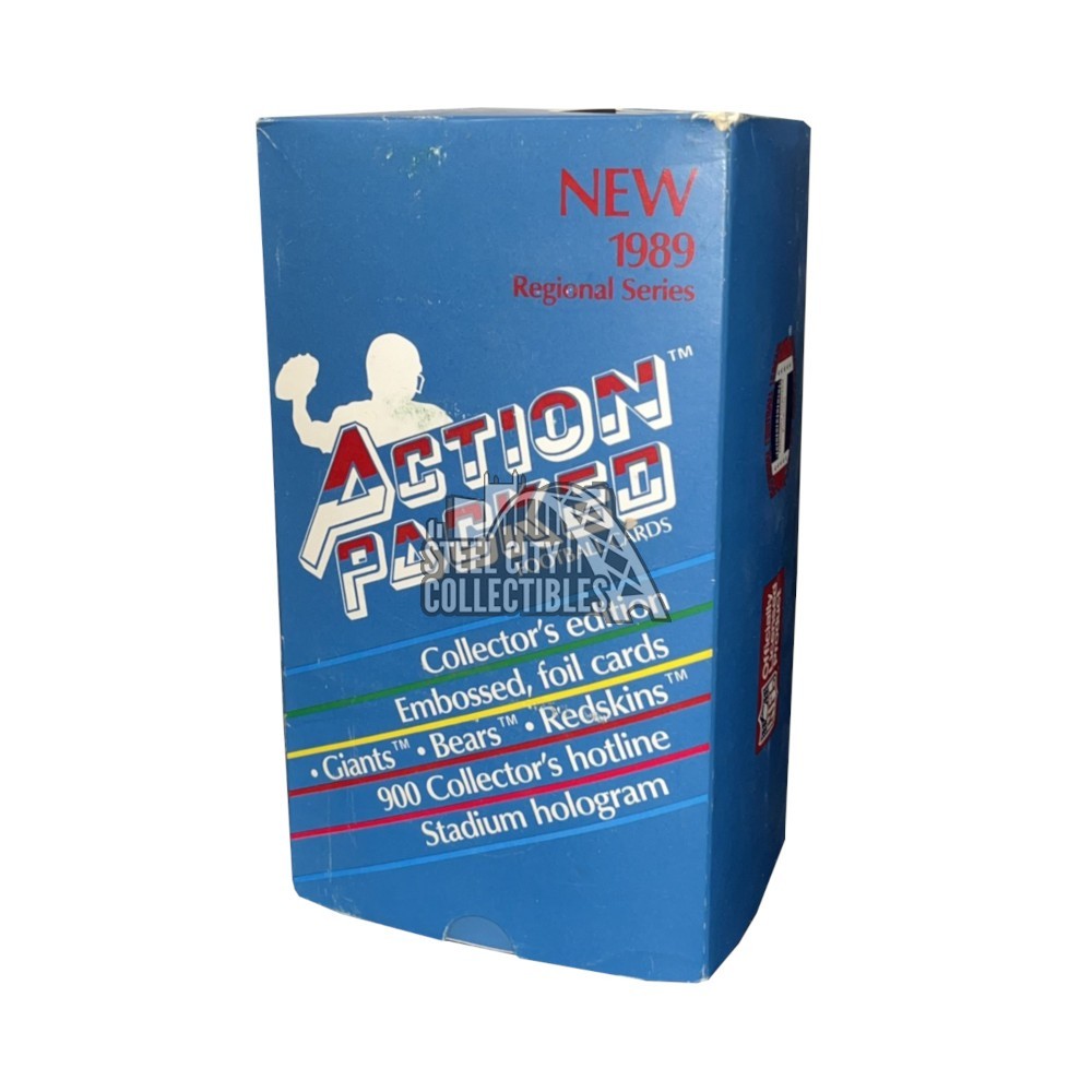 1989 Action Packed Regional Series Football Box | Steel City Collectibles