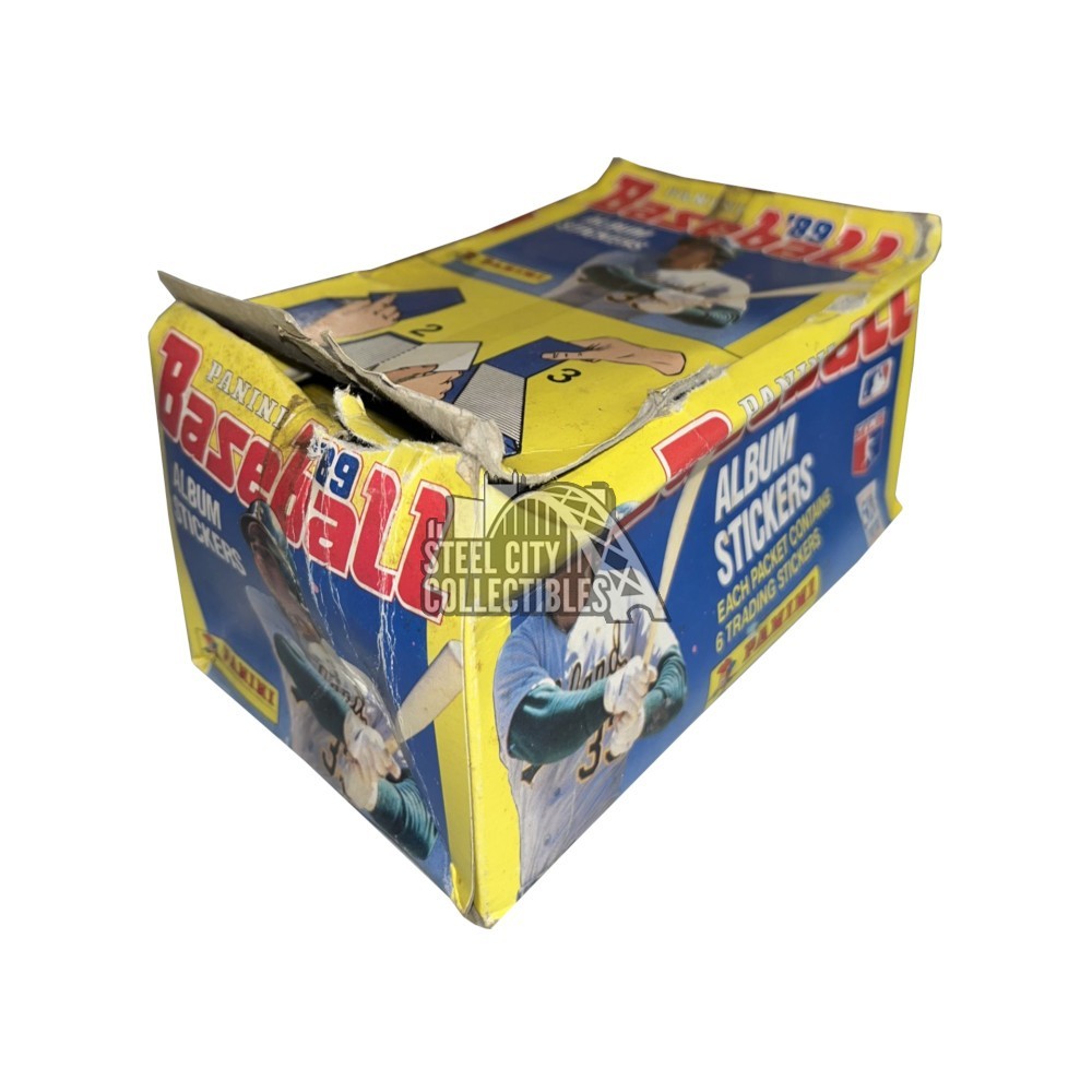 1989 Panini Baseball Sticker 100-Pack Box *PLEASE READ* | Steel City ...