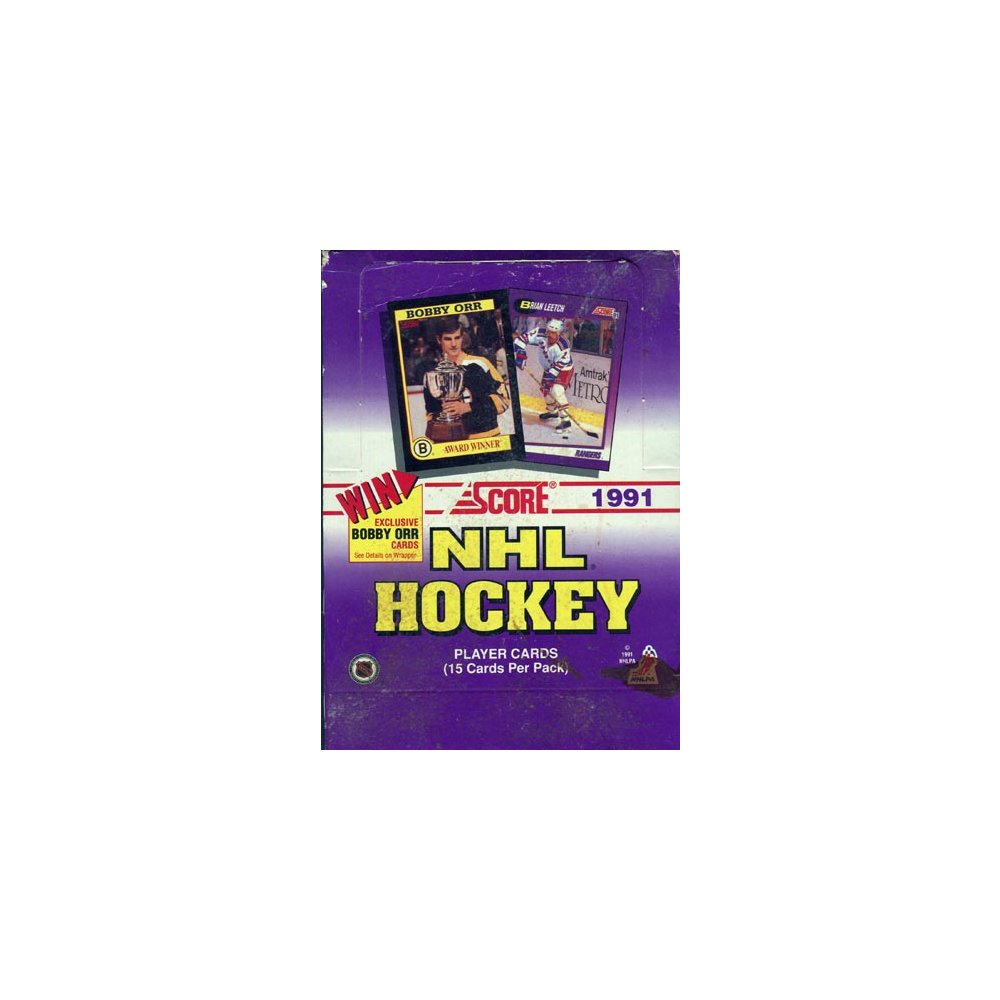 1991-92 Score Hockey Box US Edition | Steel City Collectibles 1991-92 Score Hockey Box US Edition | Steel City Collectibles