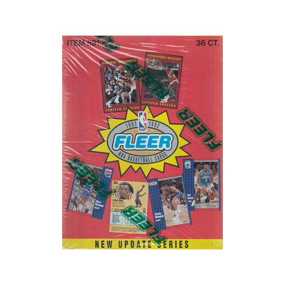 1991-92 Fleer Update Basketball Box | Steel City Collectibles