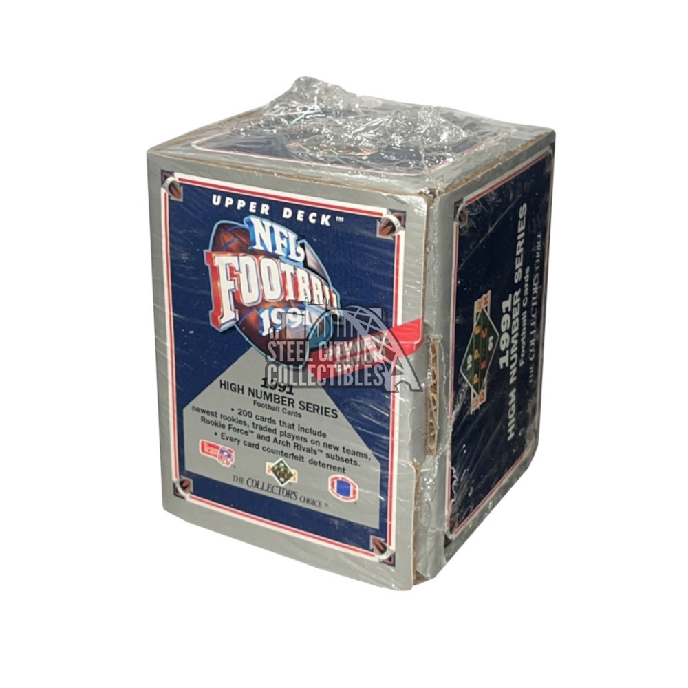 1991 Upper Deck Football High Number Series Set | Steel City Collectibles