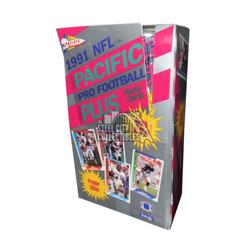 1991 Pacific Plus Series 1 Football Jumbo Box | Steel City Collectibles