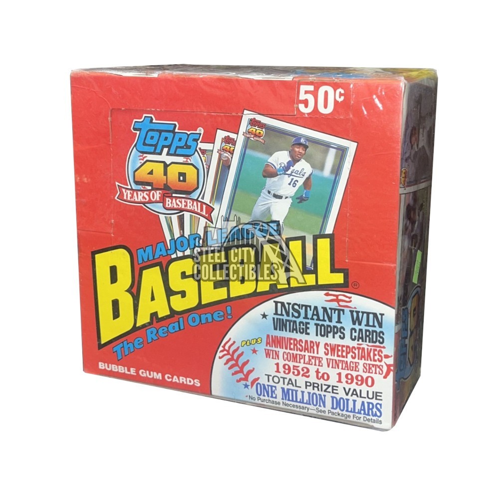 1991 Topps Baseball 36-Pack Cello Box | Steel City Collectibles
