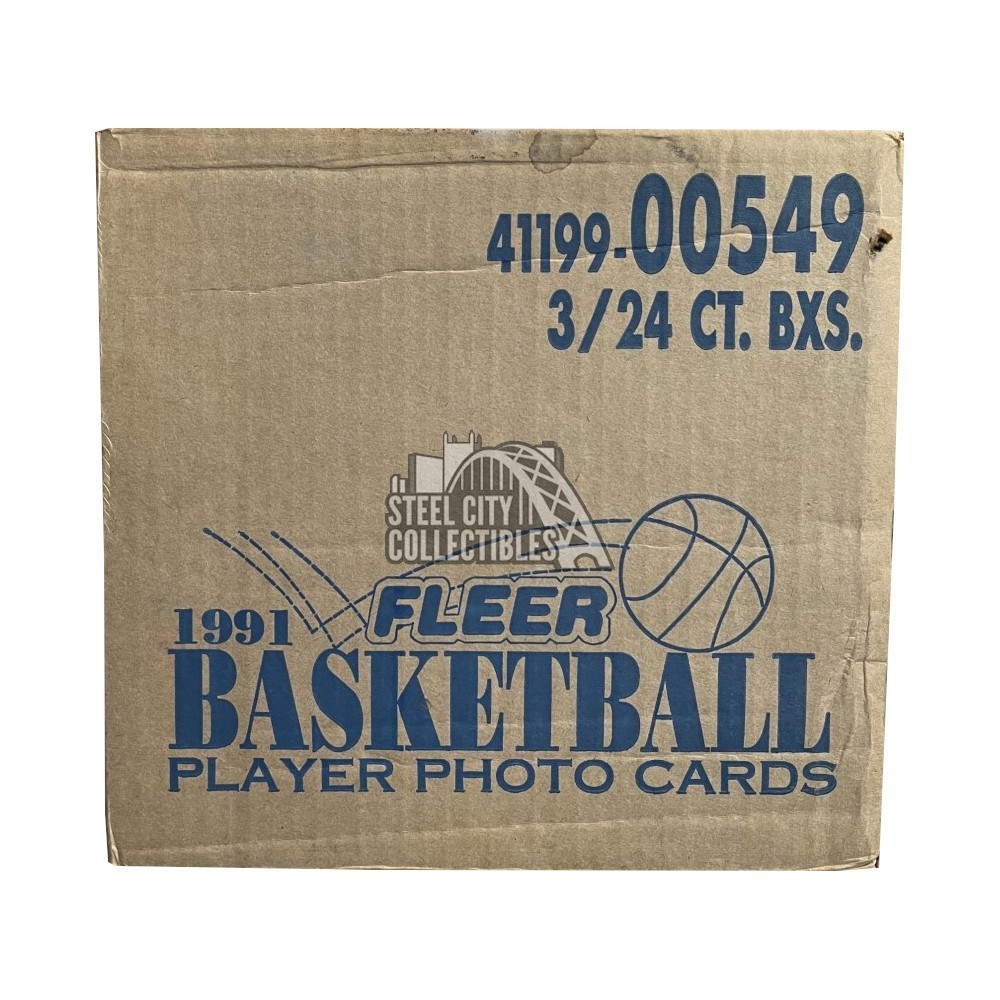 1991-92 Fleer Basketball Rack Pack 3-Box Case *PLEASE READ* | Steel ...