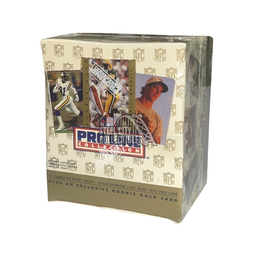 1991-92 Proline Collection Portraits And Profiles Football Box | Steel ...