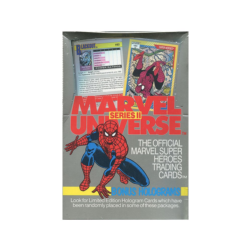 1991 Marvel Universe Series 2 Box | Steel City Collectibles