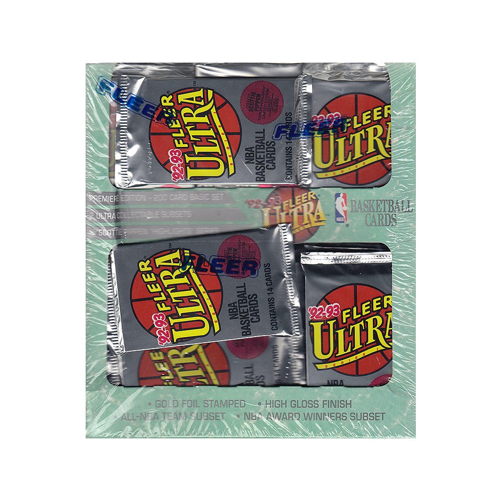 1992-93 Fleer Ultra Series 1 Basketball 36ct Jumbo Box | Steel City 