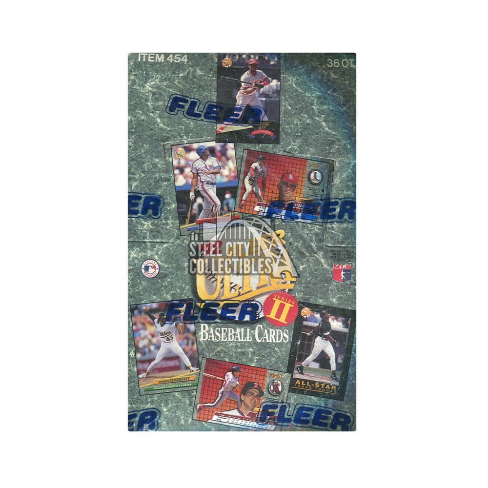 1992 Fleer Ultra Series 2 Baseball Box *PLEASE READ* | Steel City ...