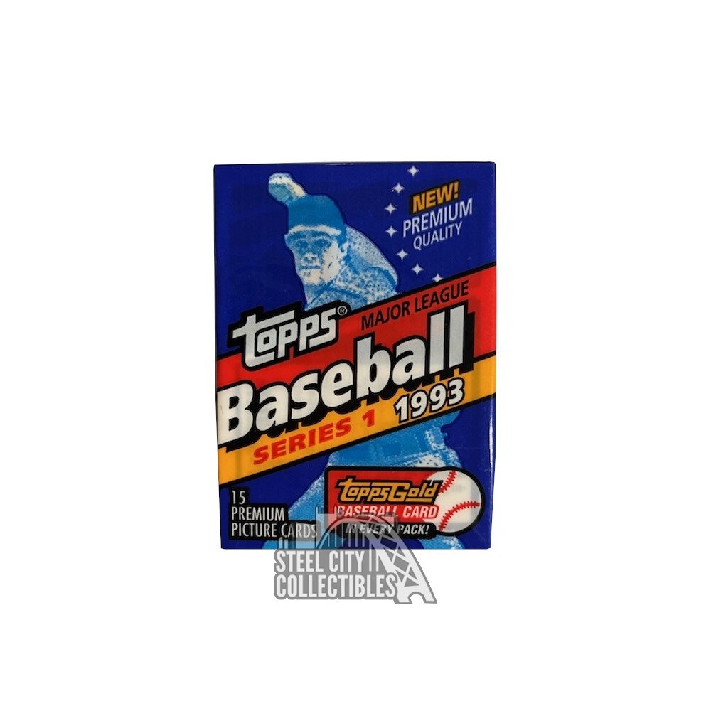 1993 Topps Series 1 Baseball Pack | Steel City Collectibles