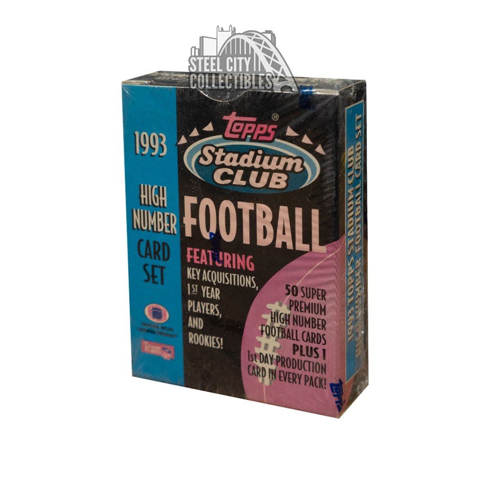 1993 Topps Stadium Club Football High Number Factory Set | Steel City ...