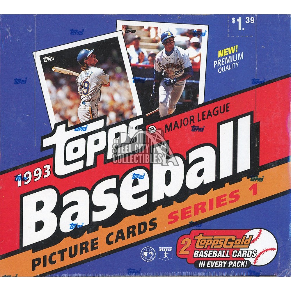 1993 Topps Series 1 Baseball 24ct Cello Box | Steel City Collectibles