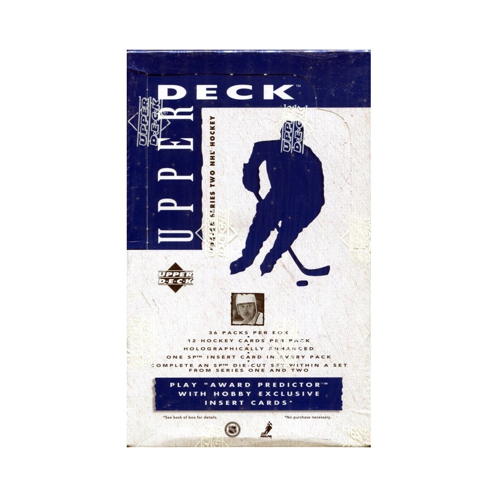 1994-95 Upper Deck Series 2 Hockey Hobby Box | Steel City Collectibles