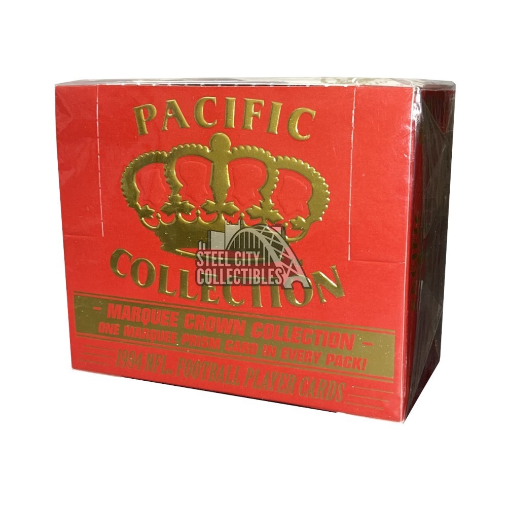 1994 Pacific Crown Collection Football Hobby Box | Steel City Collectibles