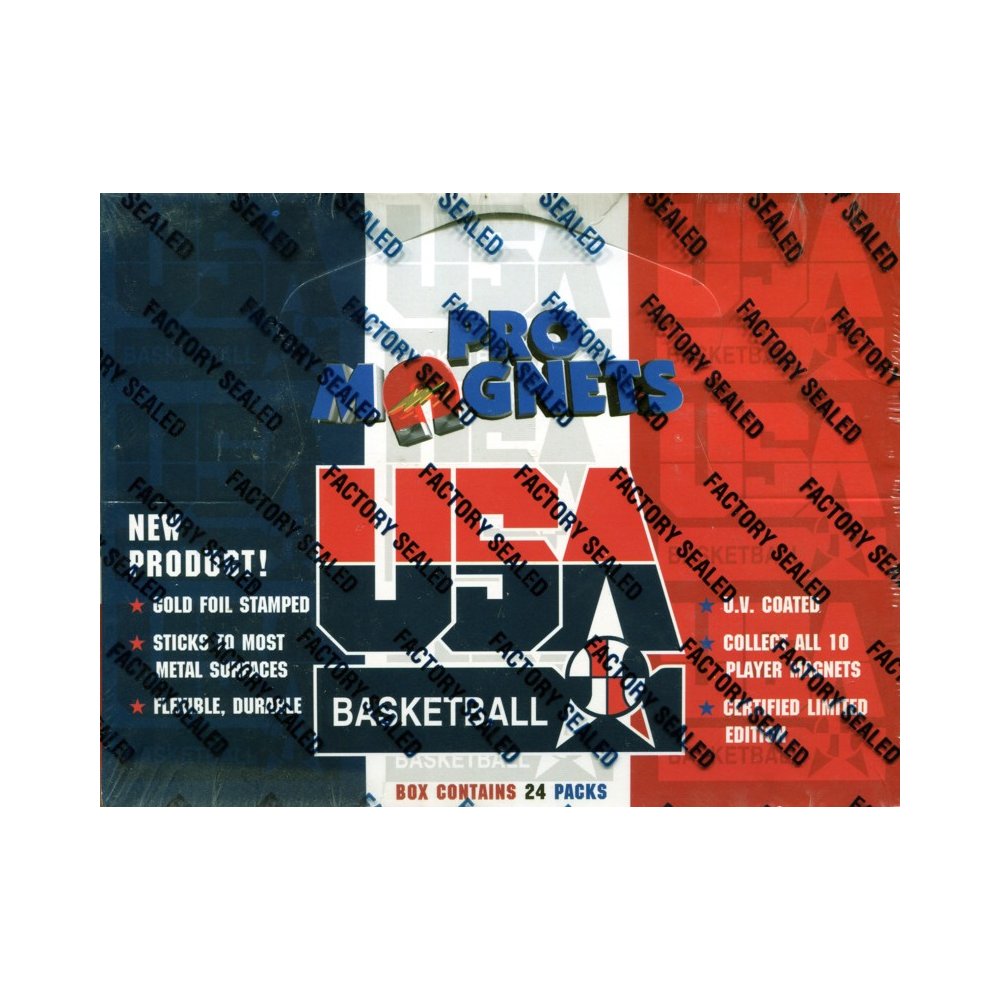 1995-96 Skybox Team USA Basketball Pro Magnets 24ct Box | Steel City ...