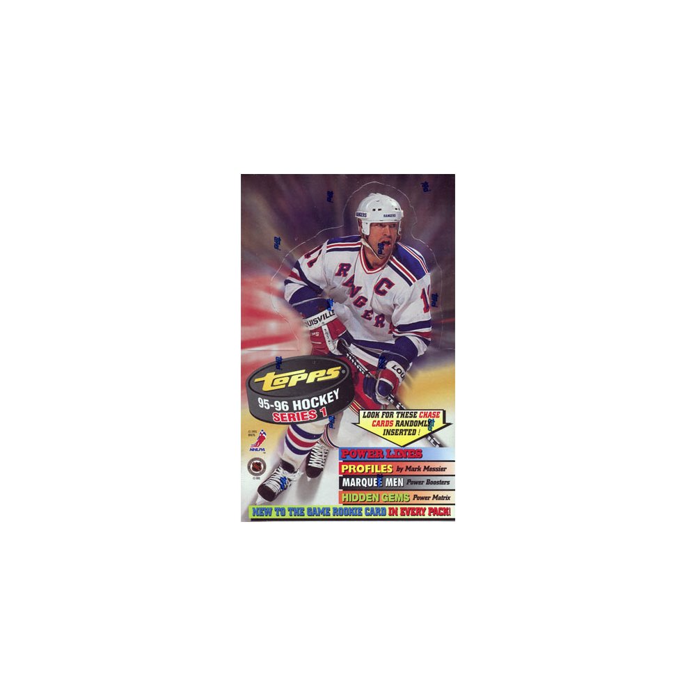 1995-96 Topps Series 1 Hockey 36ct Retail Box | Steel City Collectibles