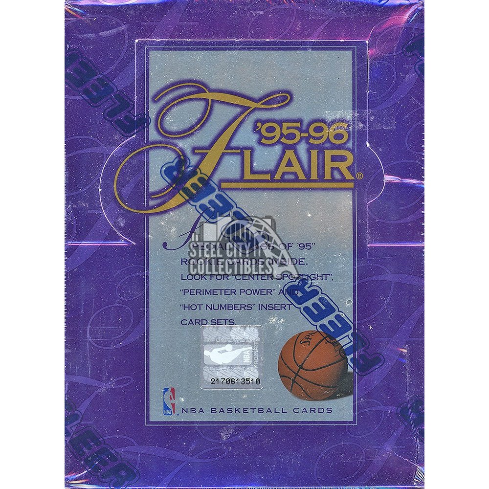 1995-96 Fleer Flair Series 1 Basketball Hobby Box | Steel City Collectibles