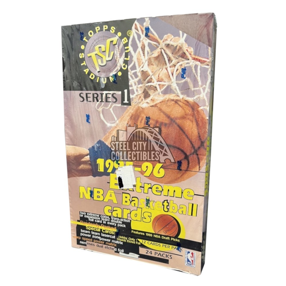 1995-96 Topps Stadium Club Extreme Series 1 Basketball Box | Steel City Collectibles