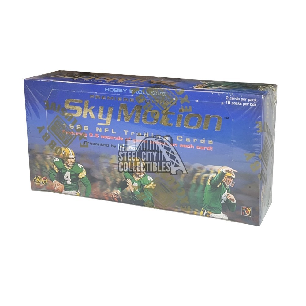 1996 Fleer Skybox Sky Motion Football Hobby Box | Steel City Collectibles