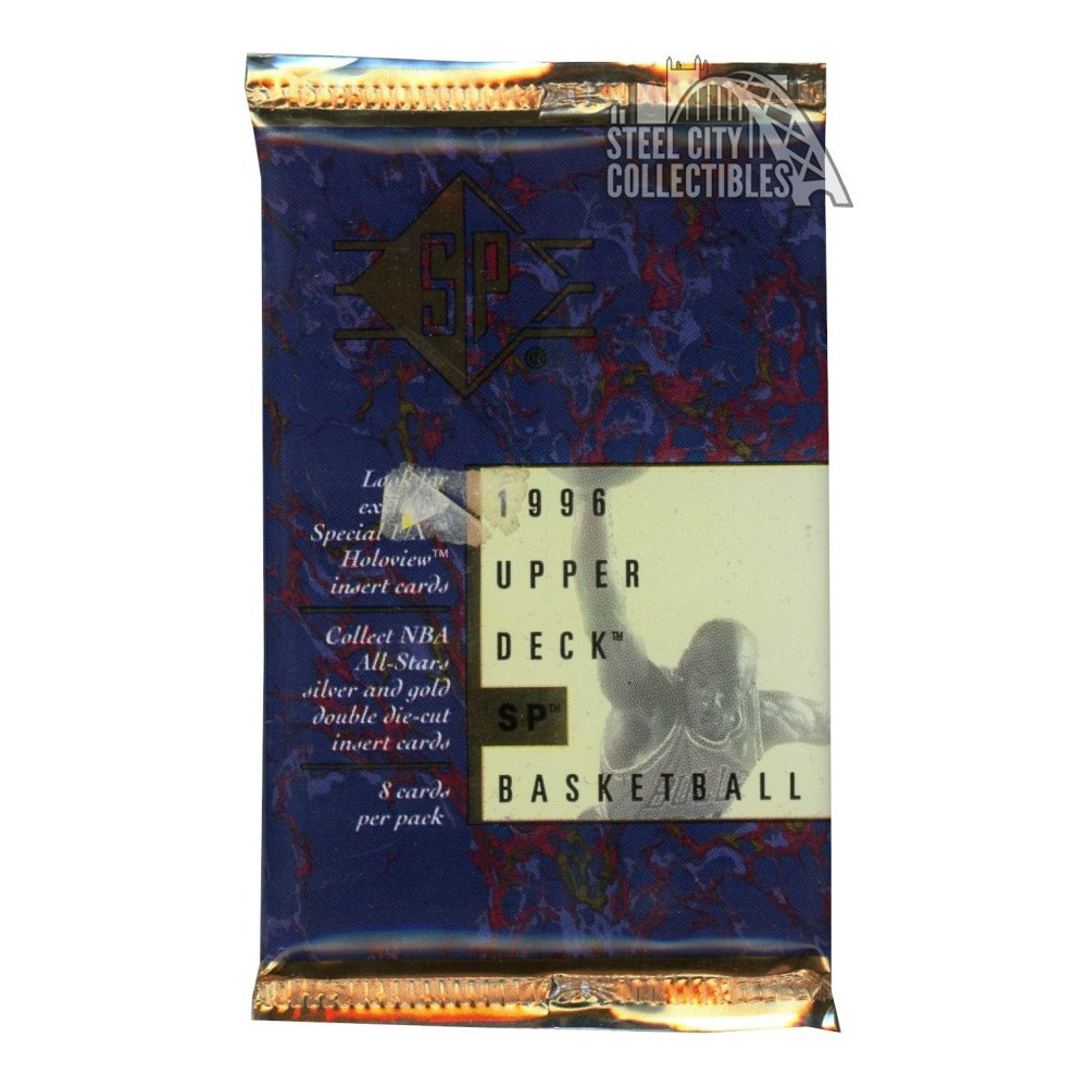 1995 96 Upper Deck Sp Basketball Hobby Pack Steel City Collectibles