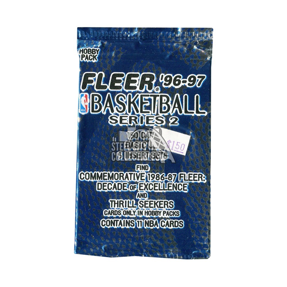 1996-97 Fleer Basketball Series 2 Hobby Pack | Steel City Collectibles