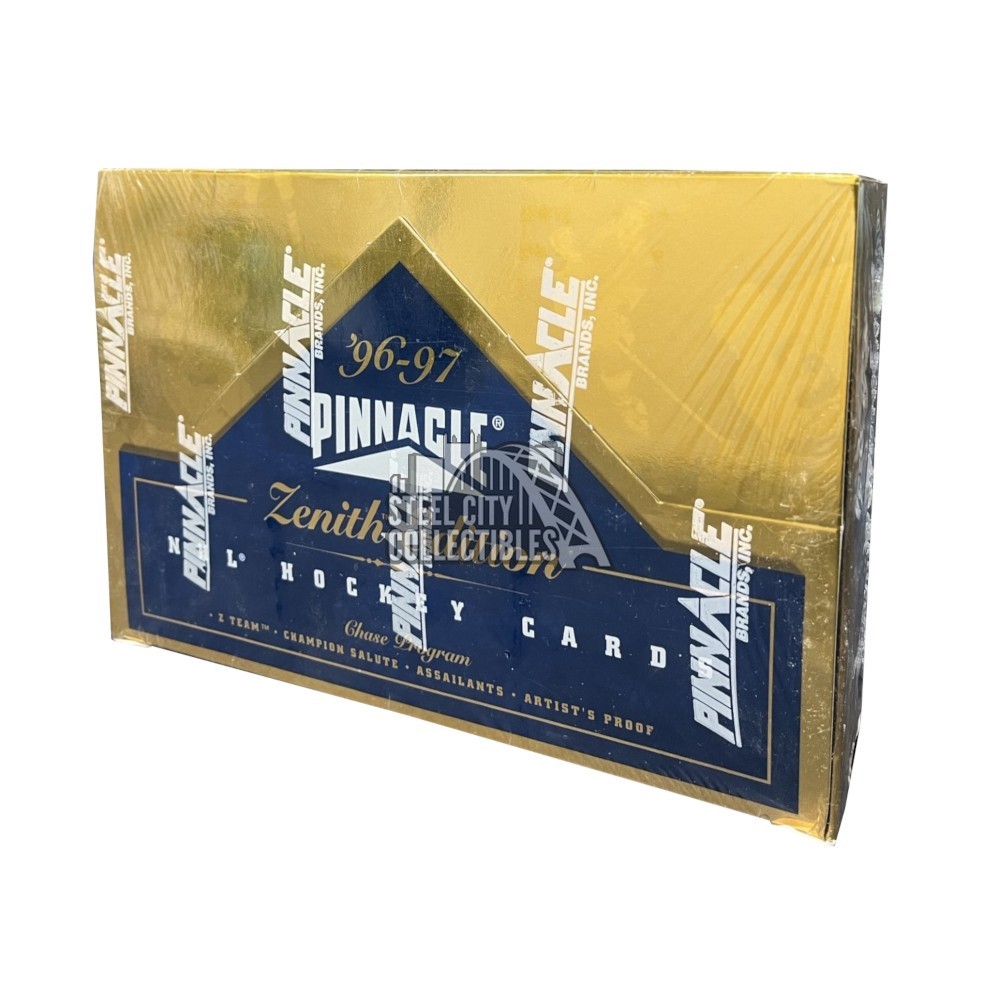 1996-97 Pinnacle Zenith Hockey Hobby Box | Steel City Collectibles