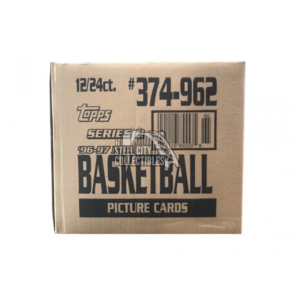 1996-97 Topps Series 2 Basketball Retail 12 Box Case | Steel City ...