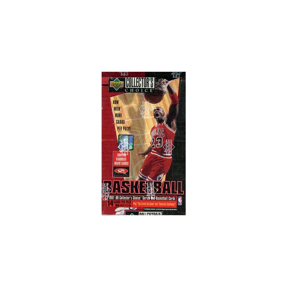 1997 98 Upper Deck Collectors Choice Series 1 Basketball Box Steel