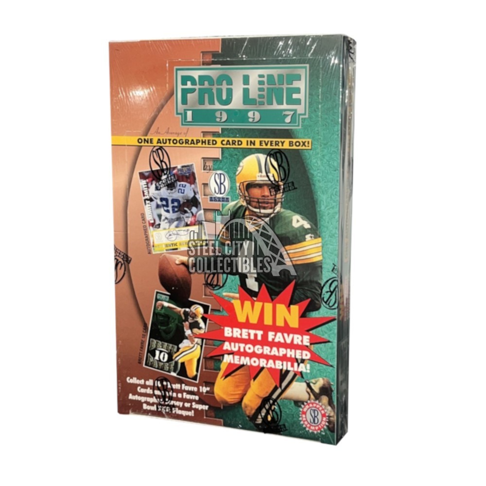1997 Scoreboard Proline Football 28-Pack Box | Steel City Collectibles