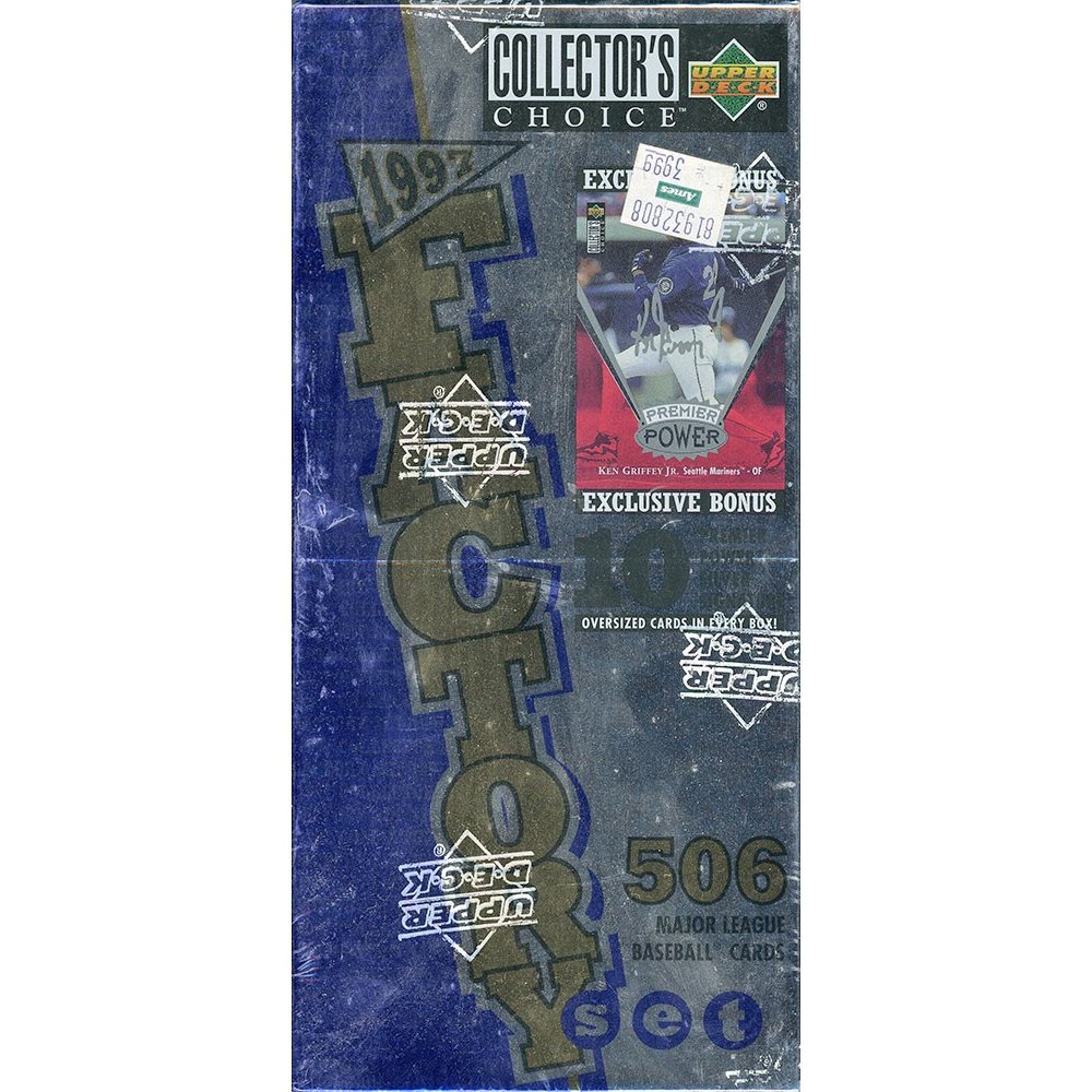 1997 Upper Deck Collectors Choice Baseball Factory Set Steel City