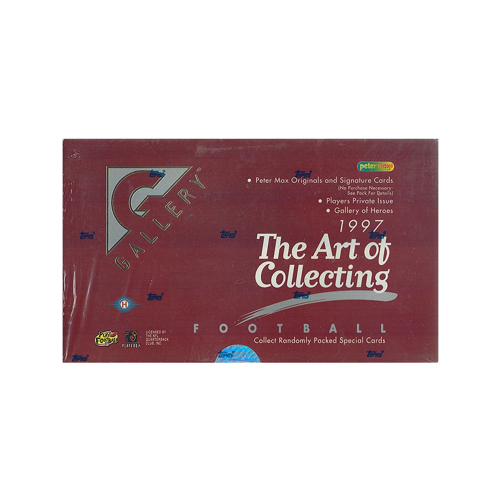 1997 Topps Gallery Hobby Football Box | Steel City Collectibles