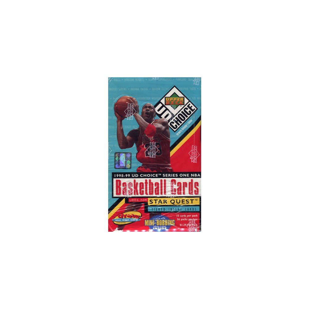 1998 99 Upper Deck Collectors Choice Series 1 Basketball Box Steel