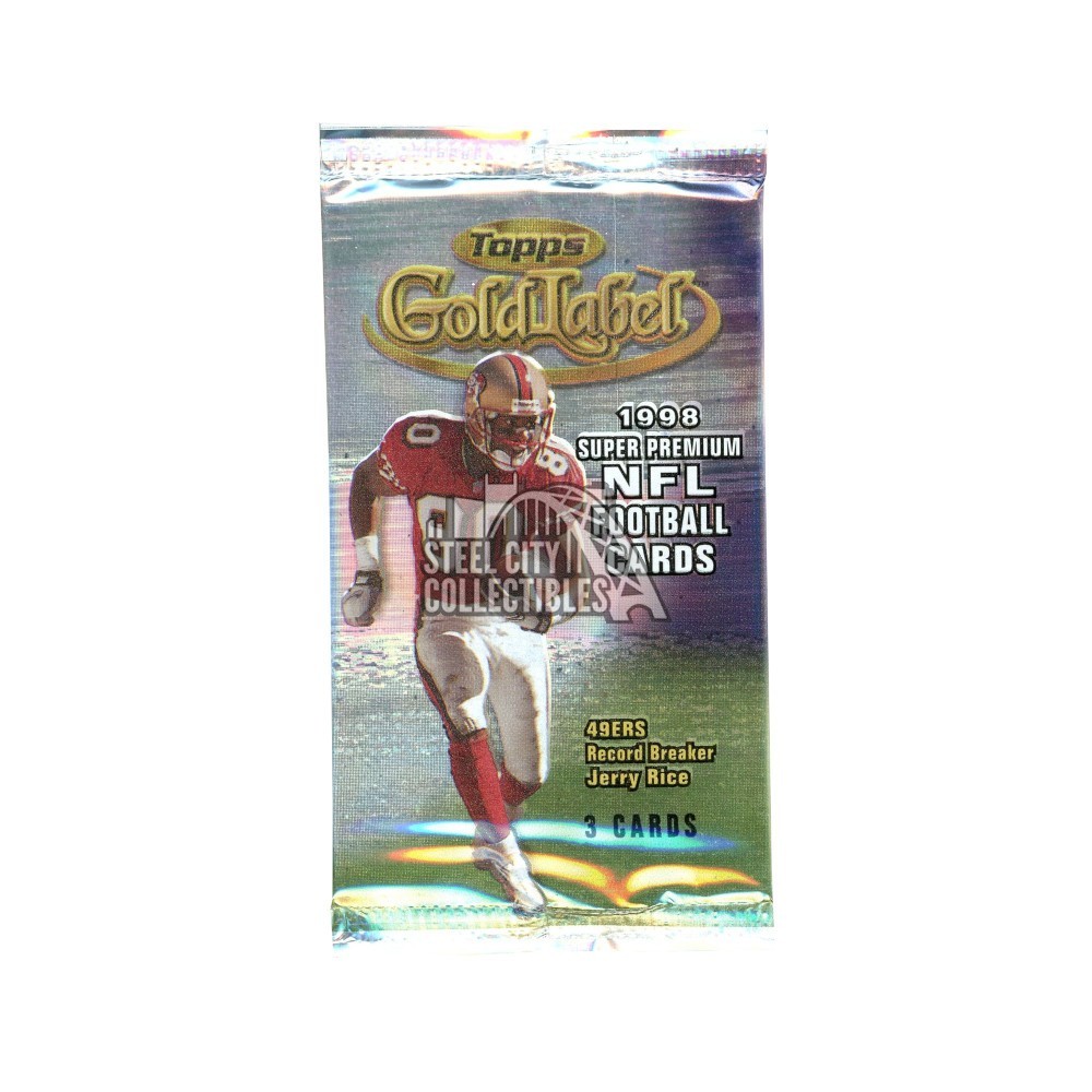 1998 Topps Gold Label Football Retail Pack | Steel City Collectibles