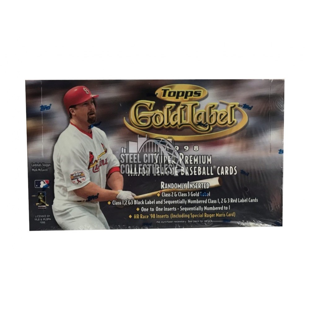 1998 Topps Gold Label Baseball 24 Pack Retail Box | Steel City Collectibles