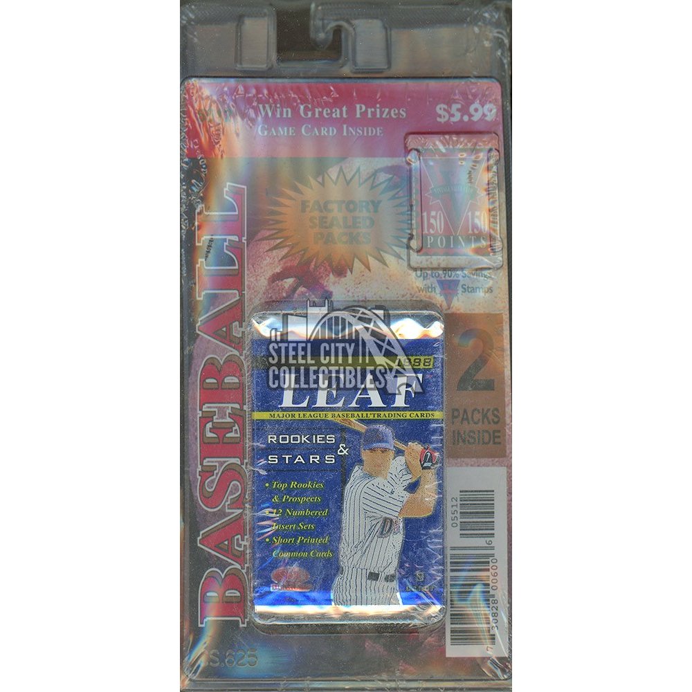 1998 Leaf Rookies & Stars Baseball Blister Pack 5ct Lot | Steel City ...
