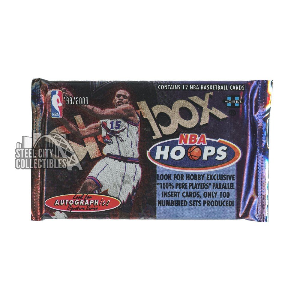 1999-00 Skybox Hoops Basketball Hobby Pack | Steel City Collectibles