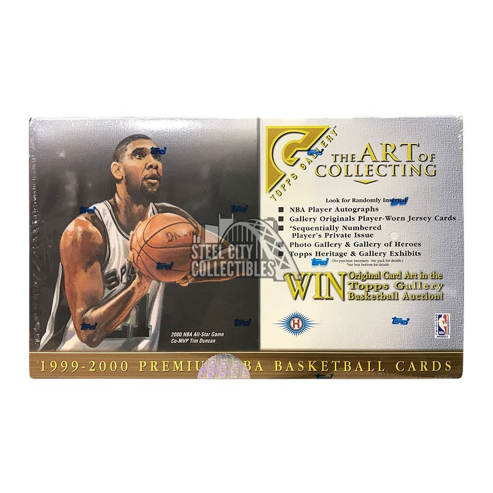 1999-00 Topps Gallery Basketball Hobby Box | Steel City Collectibles