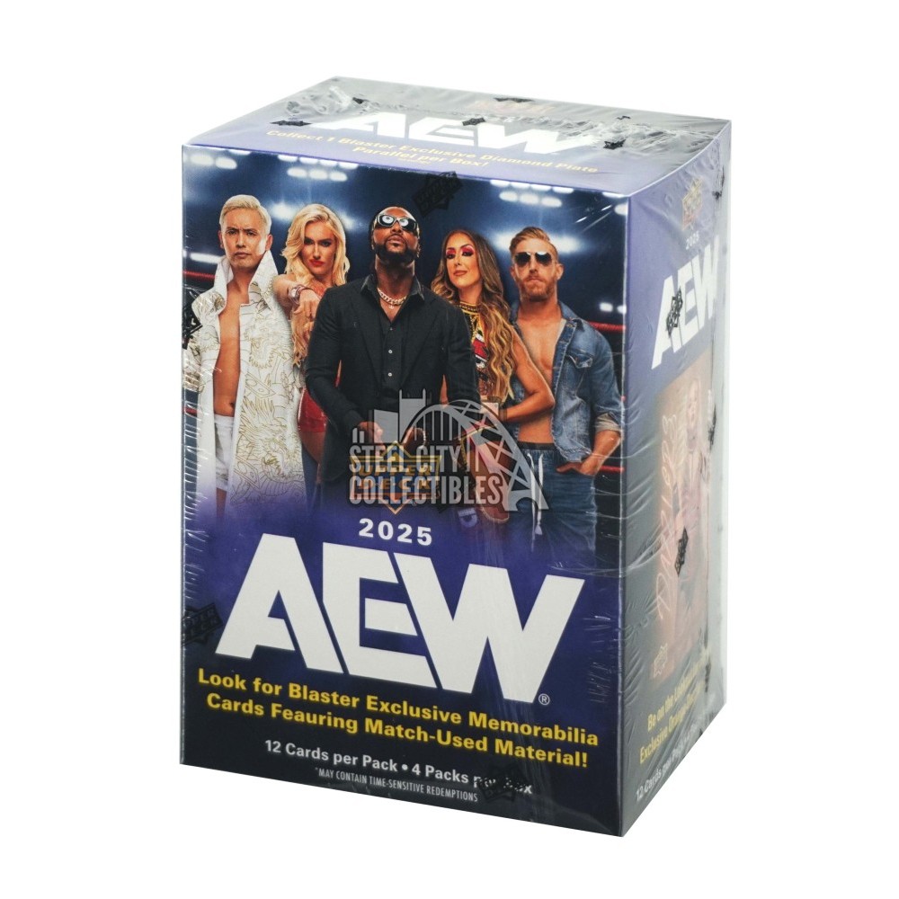 2025 Upper Deck AEW Wrestling Blaster Box | Steel City Collectibles