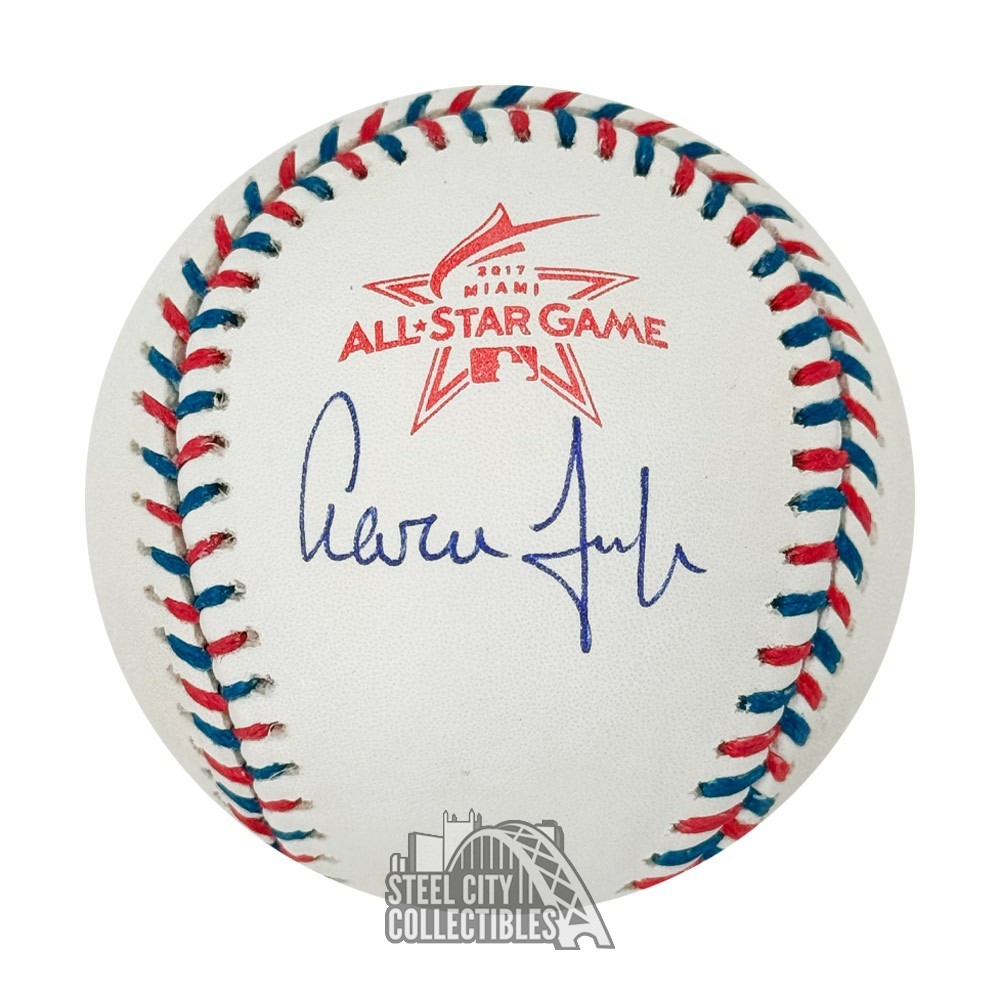 Aaron Judge Autographed Official 2017 All Star Game Baseball - Fanatics ...
