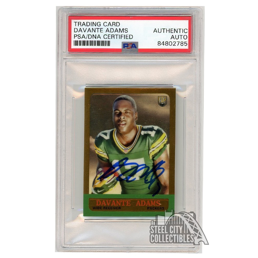 Davante Adams 2014 Topps Chrome 1963 Minis Autograph RC Card #15 PSA ... Davante Adams 2014 Topps Chrome 1963 Minis Autograph RC Card #15 PSA ...
