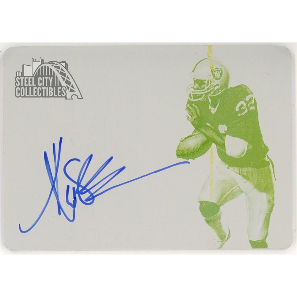 Marcus Allen 2021 Panini Impeccable Printing Plate Autograph Card #IV ...