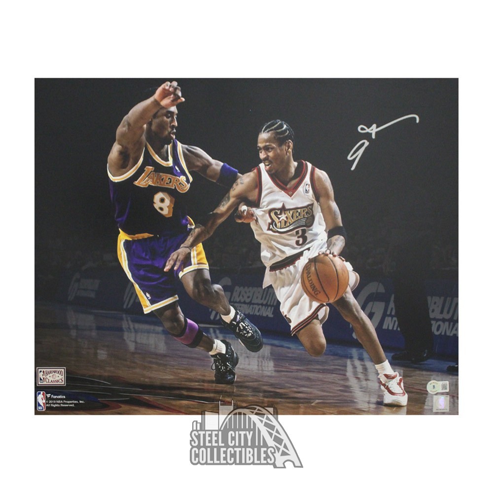 Allen Iverson Autographed Philadelphia 16x20 Basketball Photo - BAS ...