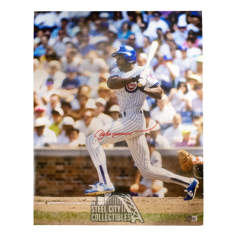 Andre Dawson Autographed Chicago 16x20 Photo - BAS (Vertical) | Steel ...
