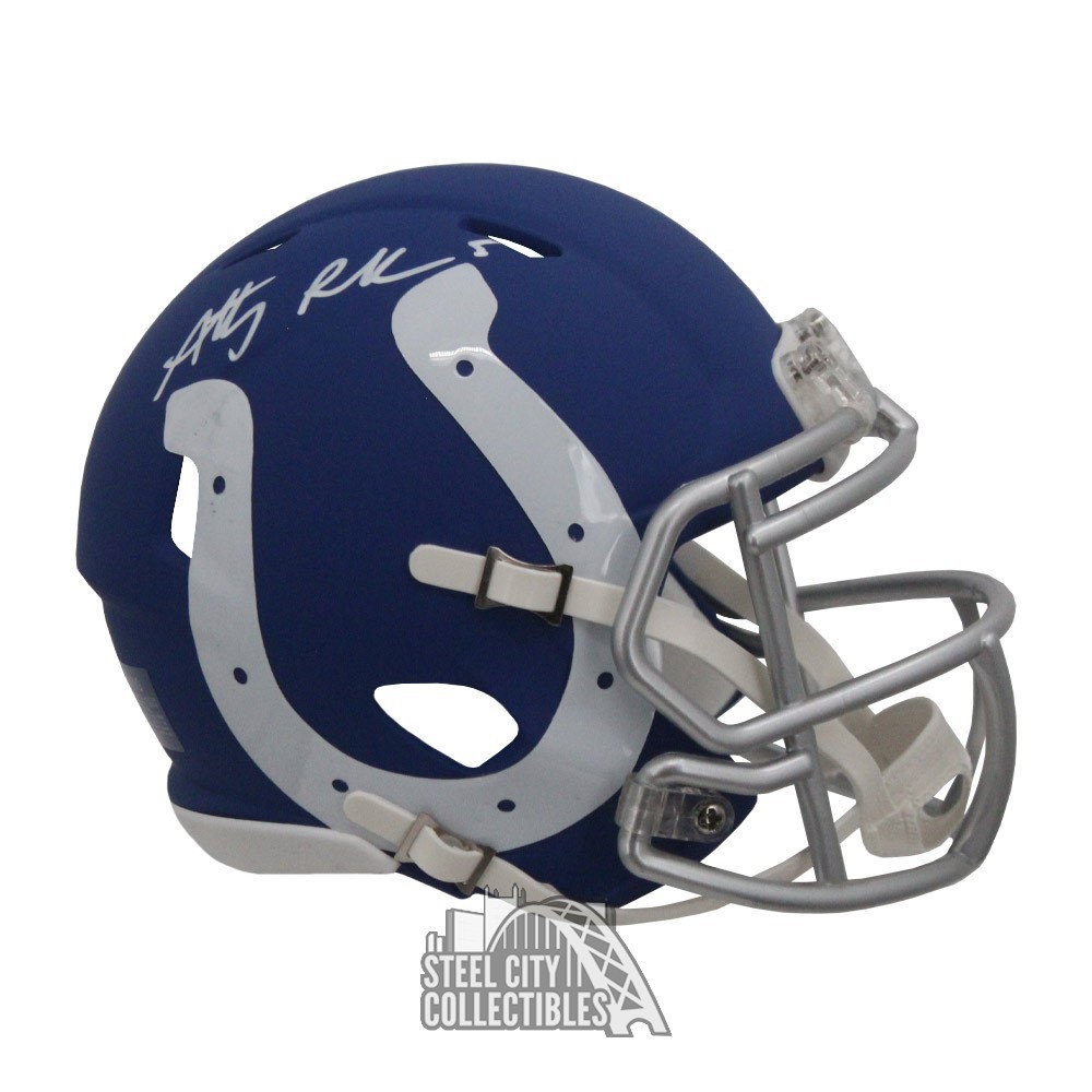 Anthony Richardson Autographed Indianapolis AMP Speed Mini Football ...