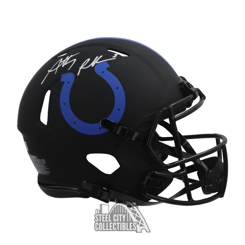 Anthony Richardson Autographed Indianapolis Authentic Eclipse Full Size ...