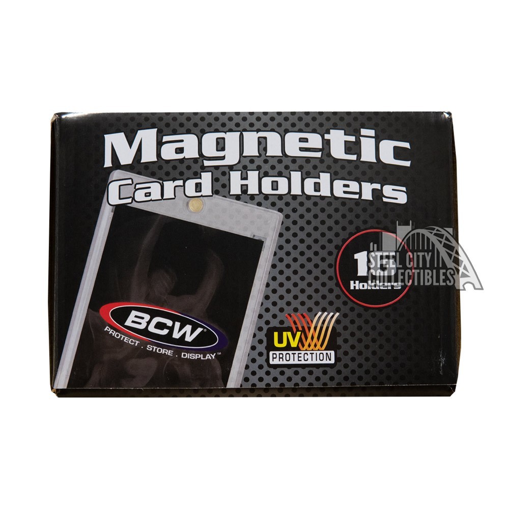 BCW Magnetic Card Holder 100pt Box of 16 | Steel City Collectibles