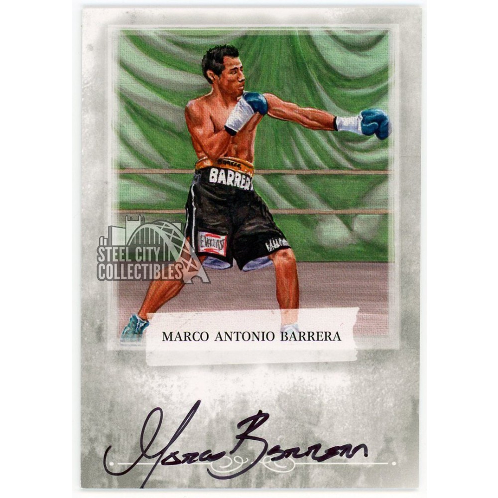 Marco Antonio Barrera 2010 Ringside Round 2 Boxing Autograph Card #A ...